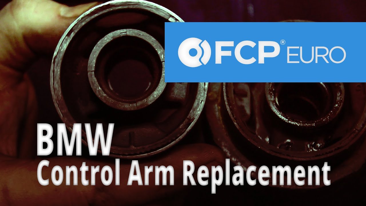 BMW Control Arm Replacement (Arm & Bushing E46) - YouTube