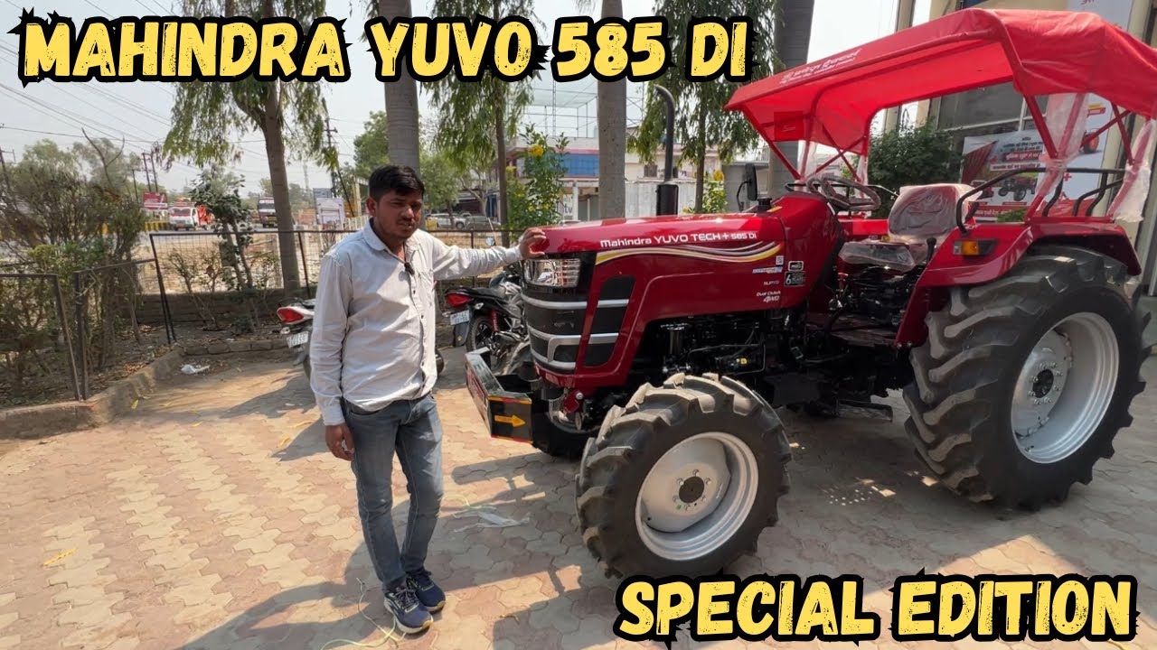 Mahindra Yuvo Tech + 585 Di Special Edition | Price, Features ...