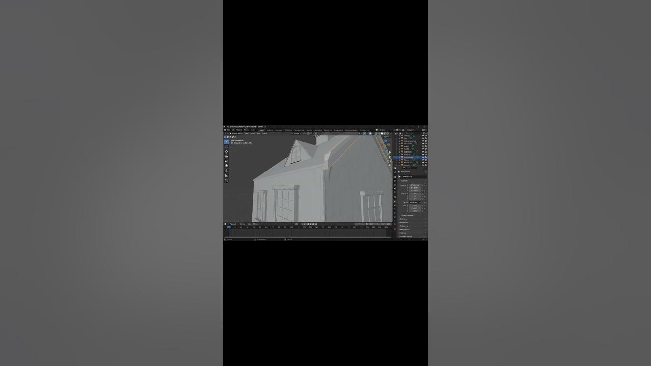 Day05 of making beautiful forest in blender. #shorts #viral #shortvideos #blender3d - YouTube