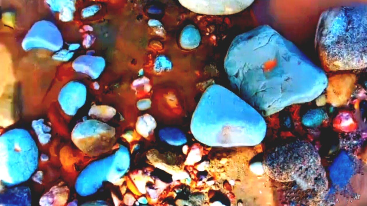 Rare Stones Collection In River Side|Beautiful Stone Finding - YouTube