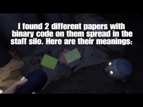 Meaning of the binary codes in FNAF Security Breach - YouTube