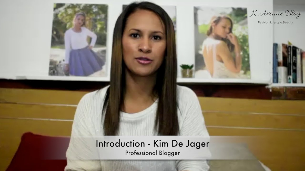 Kim De Jager Introduces Herself - YouTube