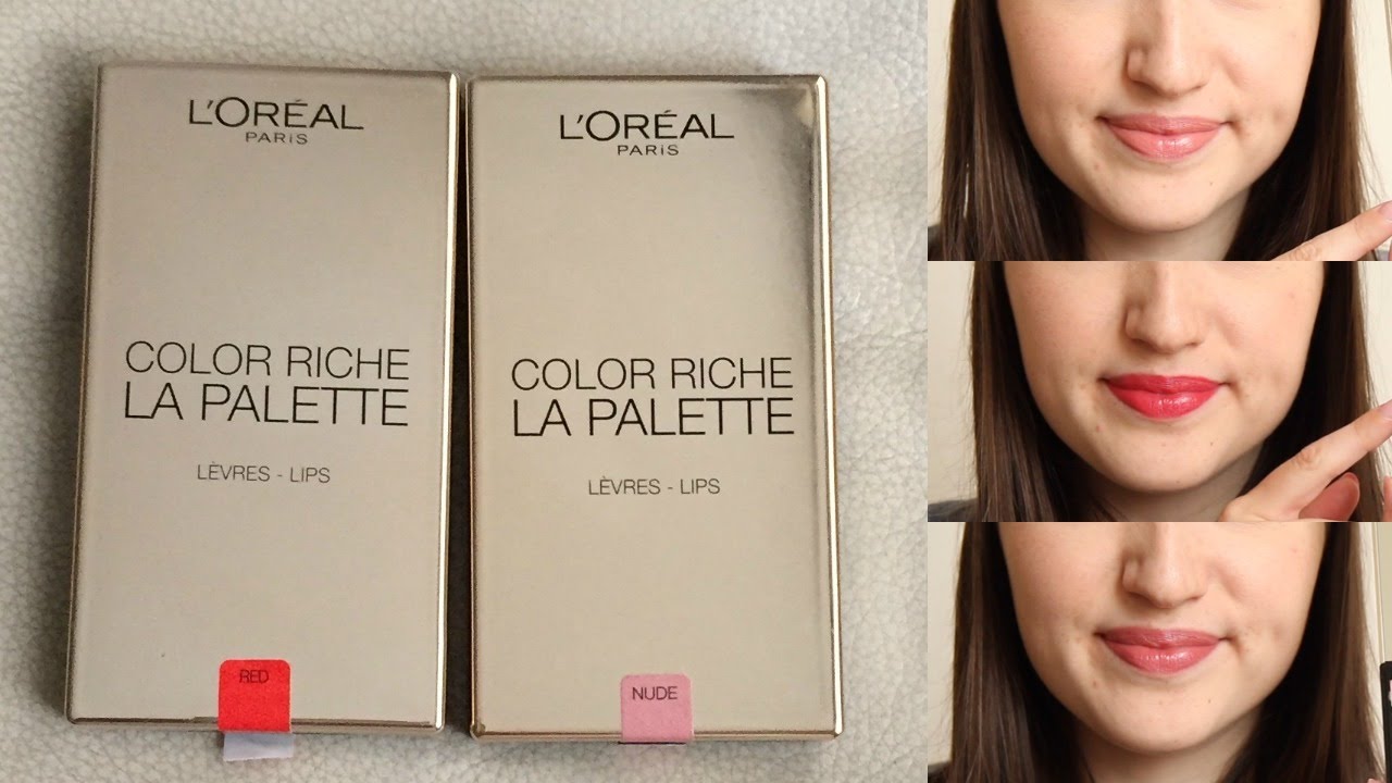 L'Oréal Paris Color Riche Palettes | Review, First Impressions ...