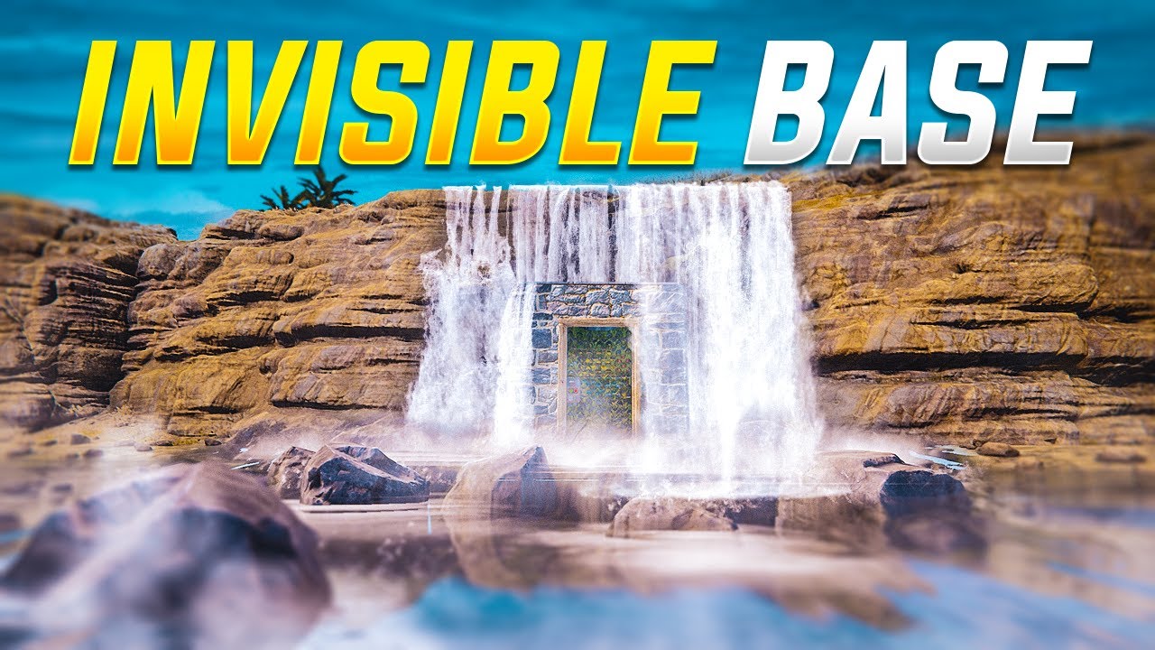 I Paid Rust Players to Find HIDDEN Waterfall Base - YouTube