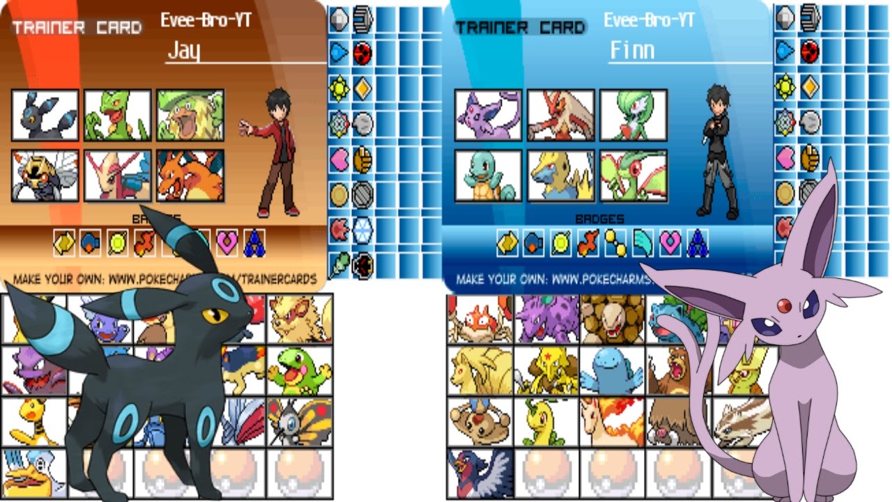 Pokémon Brothers Trainer Card (Hoenn) - 3 - YouTube