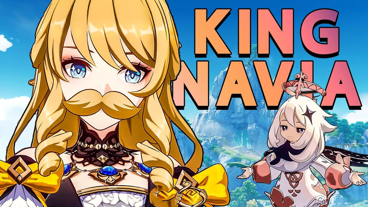 Paimon is Scared of King Navia 😉 - YouTube