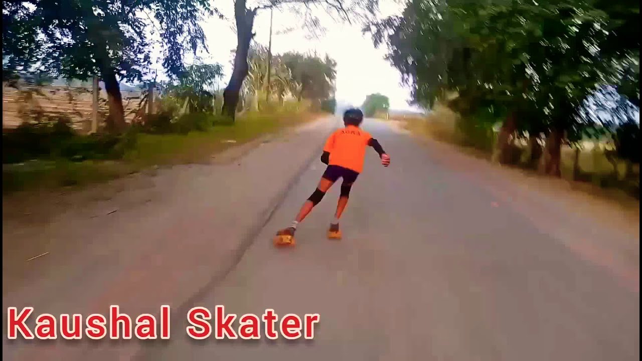 On Road Skating Practice By Kaushal Skater//Agra Skater// - YouTube