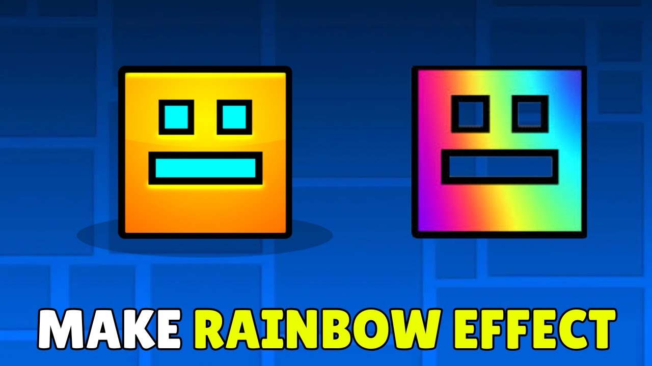 How To Make Rainbow Effect In Geometry Dash (2026) - Full Guide - YouTube