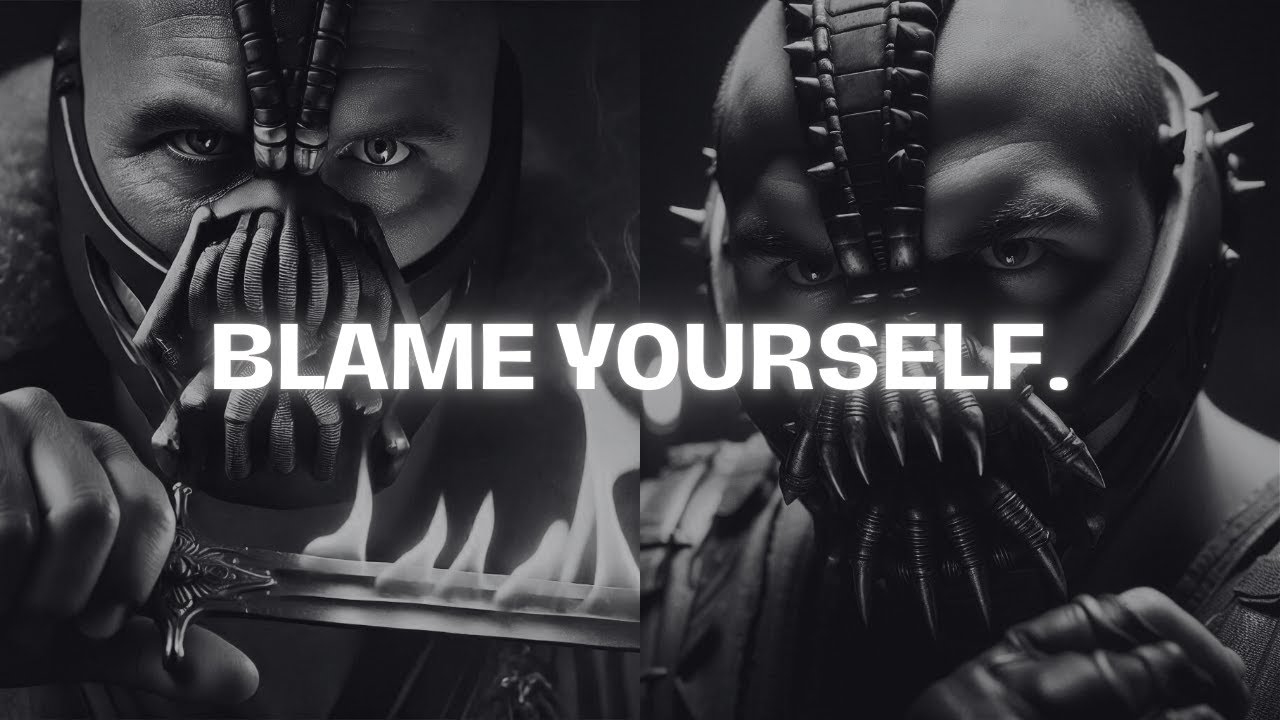 Your Life is 100% Your Responsibility - Bane Speech (Dark Motivation ...