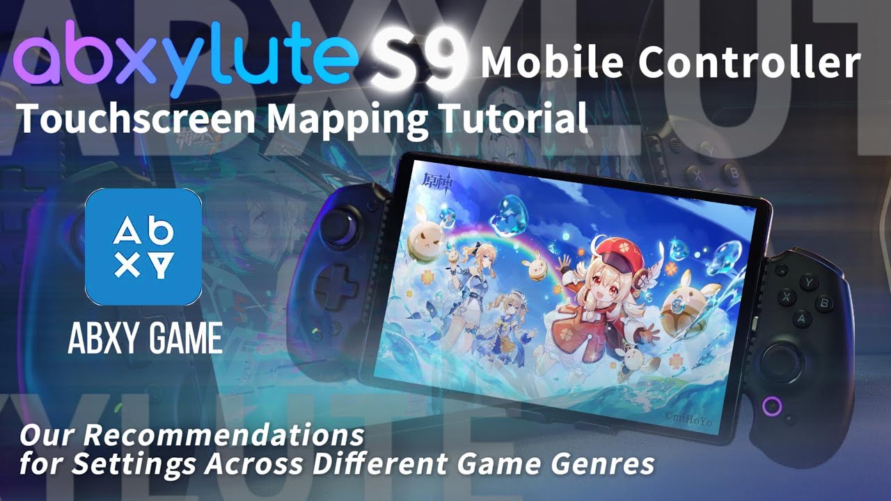 abxylute S9 Touchscreen Mapping Tutorial - YouTube
