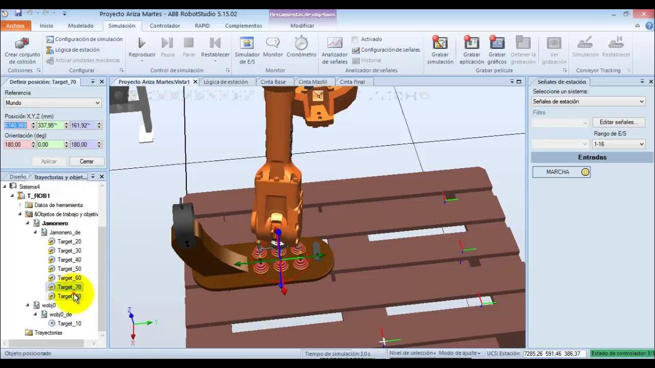 Tutorial del Proyecto Final de curso ROBOT-STUDIO - YouTube