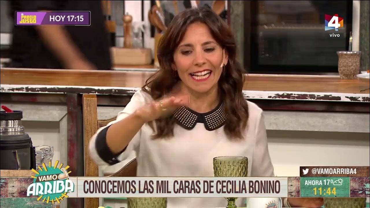Vamo Arriba - Conocemos las mil caras de Cecilia Bonino - YouTube
