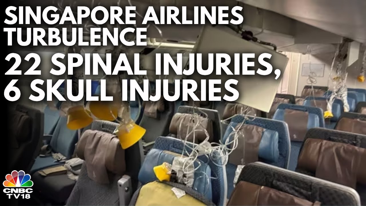 Singapore Flight Turbulence: 22 Spinal Injuries and 6 Skull Injuries ...