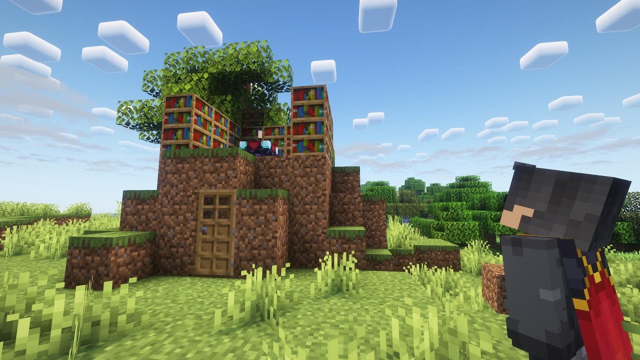 How to build a tasty dirt house - YouTube