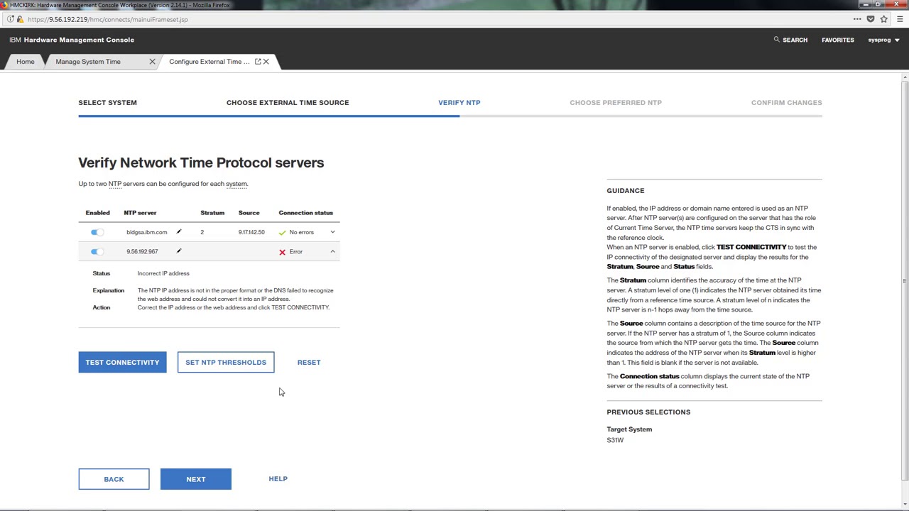 Manage System Time STP Configure External Time Source - YouTube