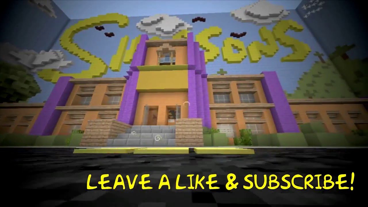 Minecraft Simpsons Hide & Seek Map - YouTube