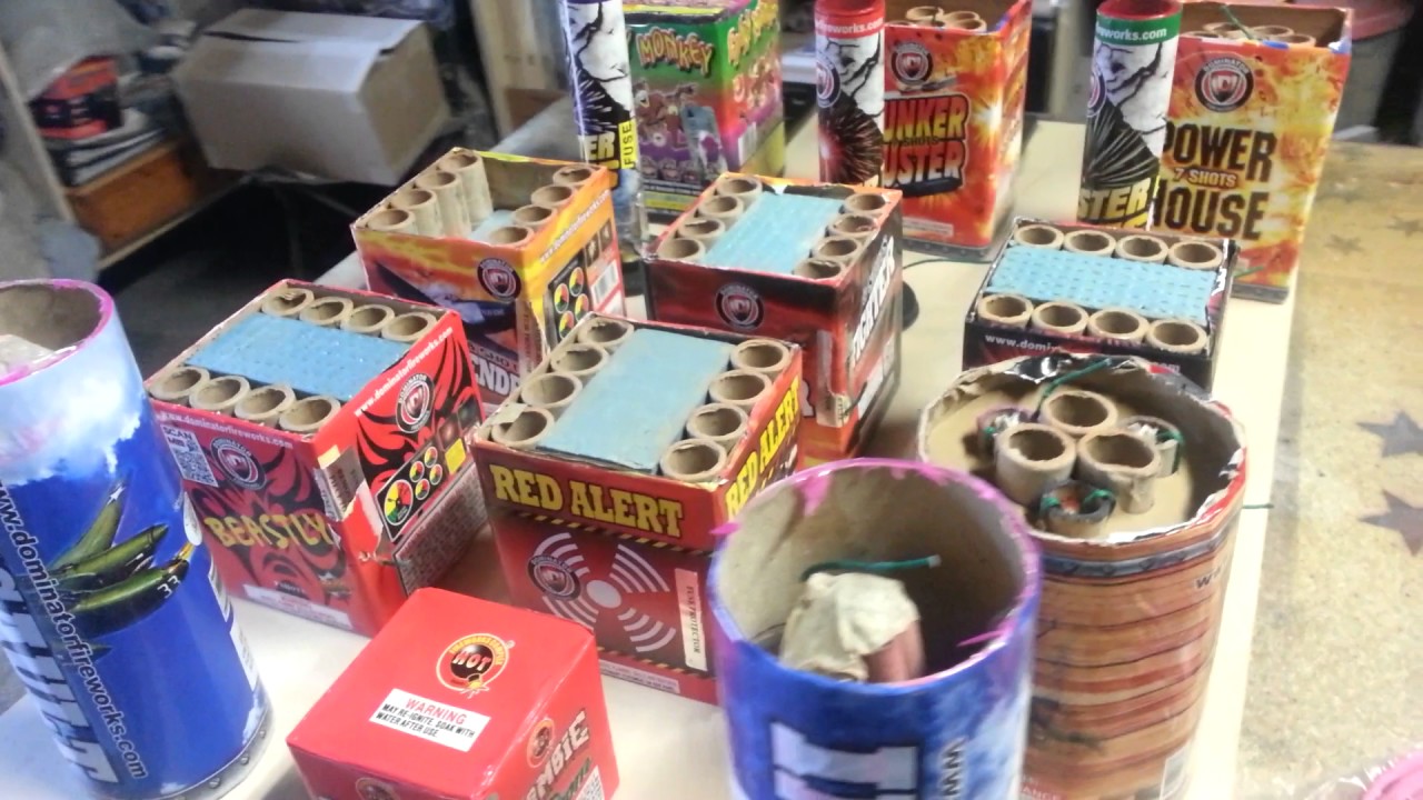 Small Bday Fireworks Set Up Board - YouTube