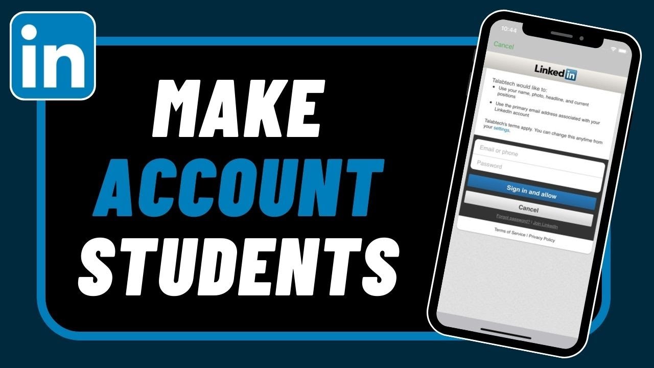 How to Make Account on LinkedIn for Students ! - YouTube