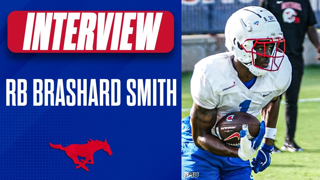 SMU RB Brashard Smith talks breakout game vs. Nevada, offensive impact ...