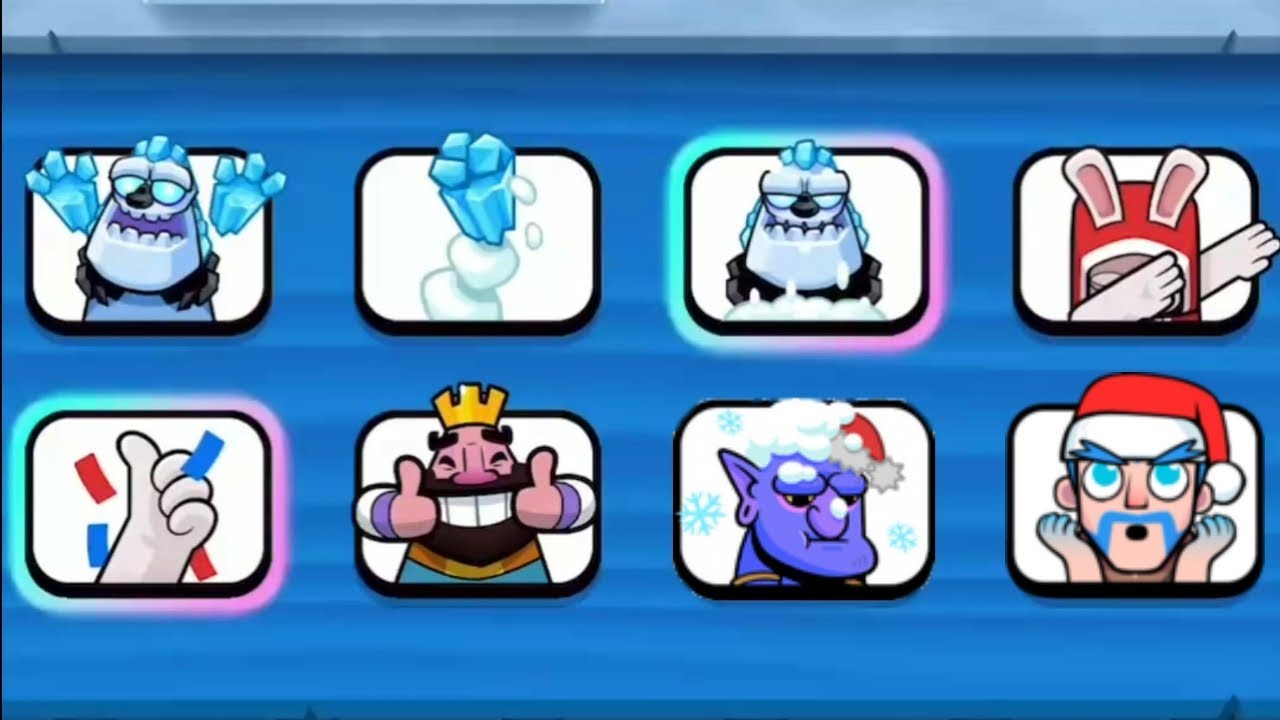 5 New Emotes in Season 43 - Clash Royale - YouTube