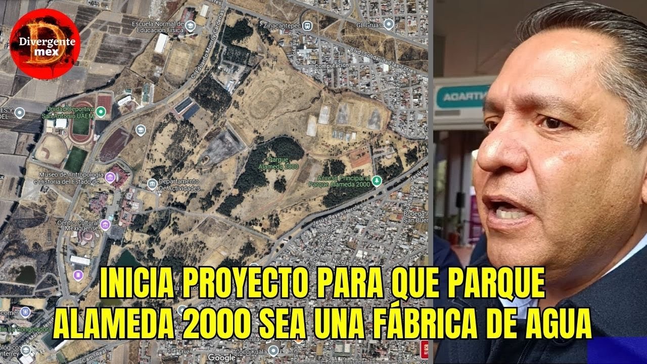 Inicia proyecto: Parque Alameda 2000 de Toluca será una Fábrica de AGUA ...