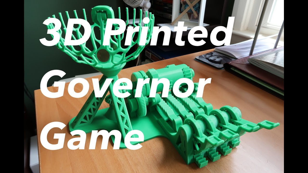 Pinshape Mechanical Design Competition - Governor Game - YouTube