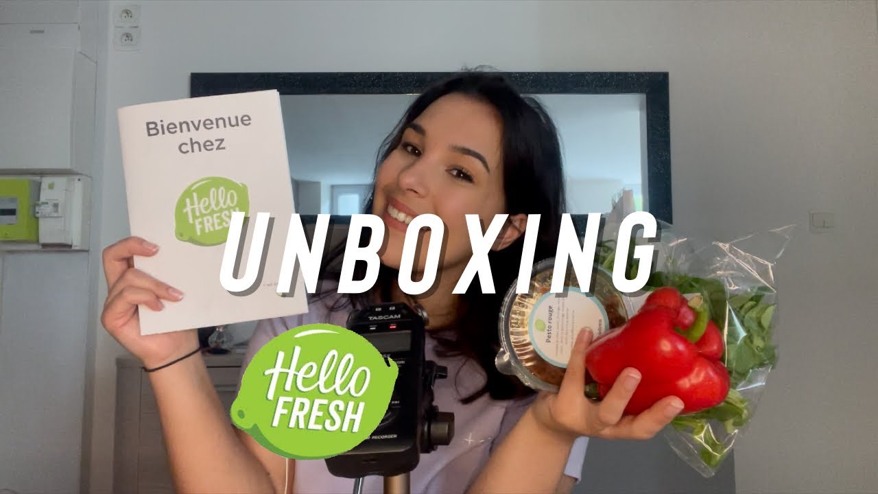 ASMR : Unboxing HelloFresh 🌶🥑 - YouTube