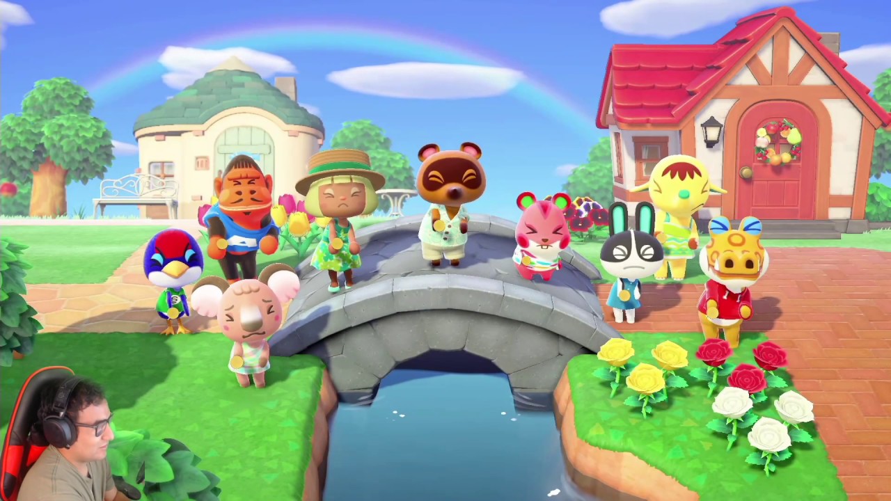 El Mapache Comunista animal crossing mi primera hora - YouTube