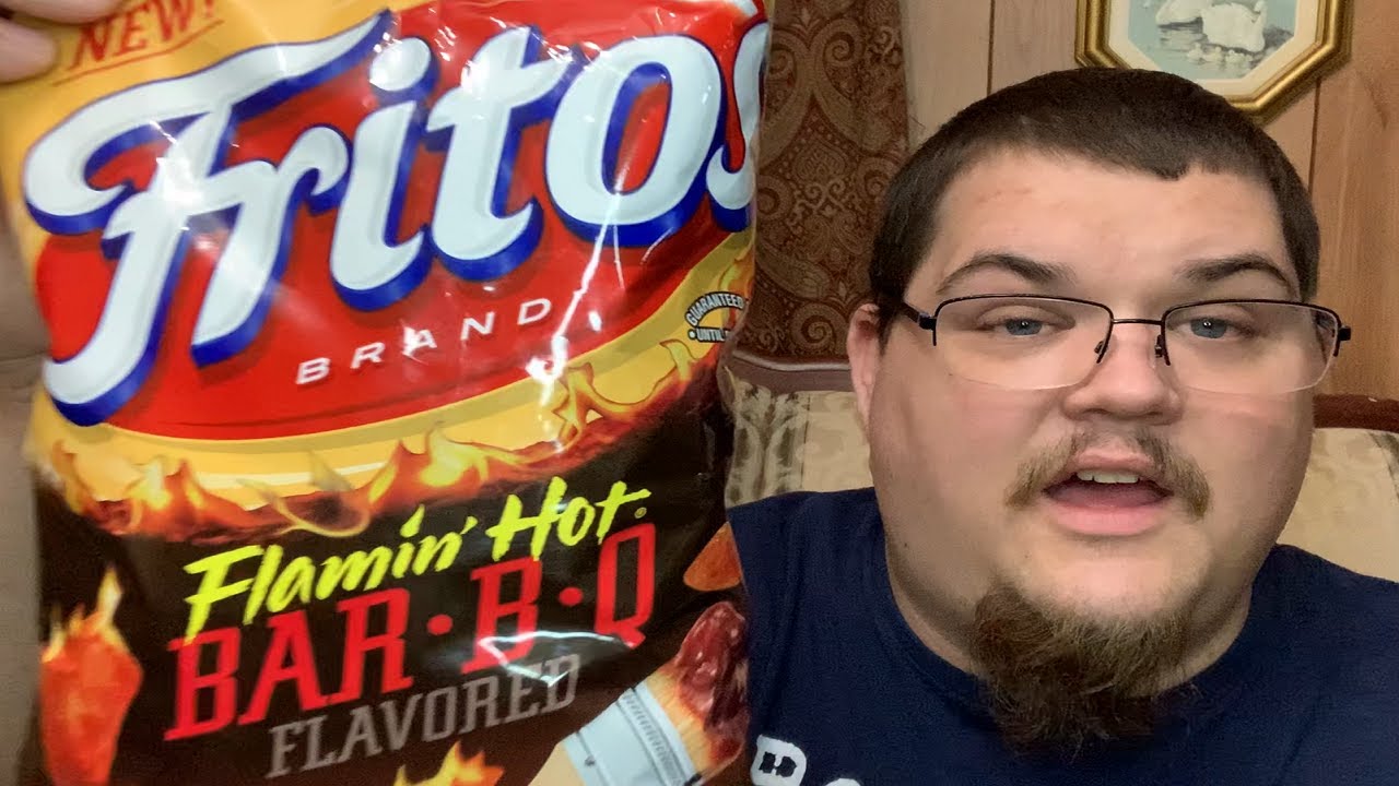 Flamin' Hot BBQ Fritos? Yep those exist! - YouTube