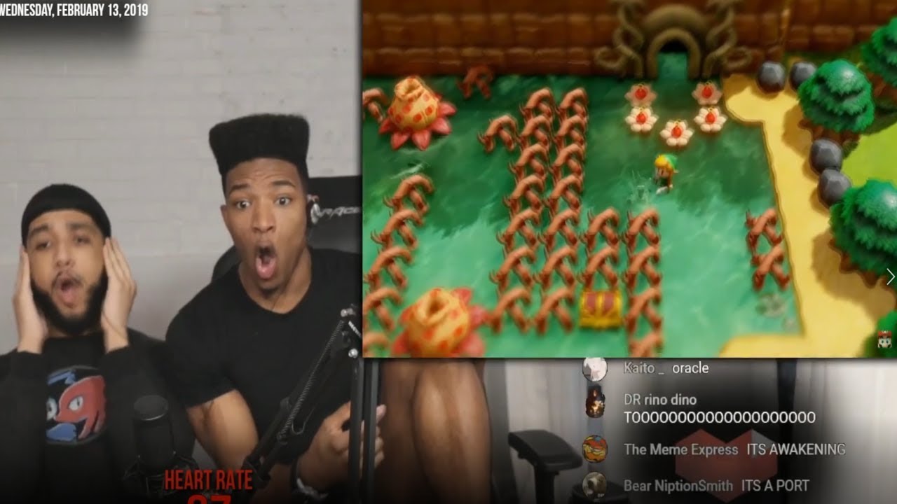ETIKA REACTS TO LINKS AWAKENING REMAKE FOR THE SWITCH FT COBI - YouTube
