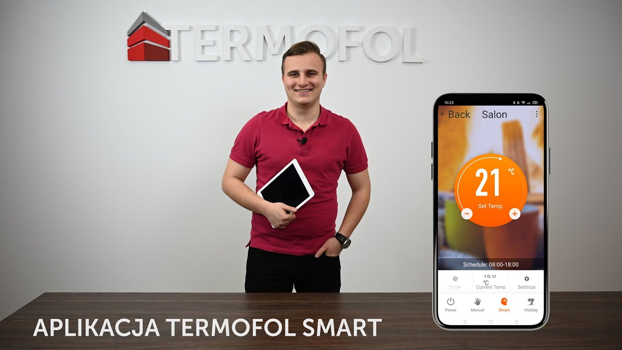 Aplikacja Termofol Smart - YouTube