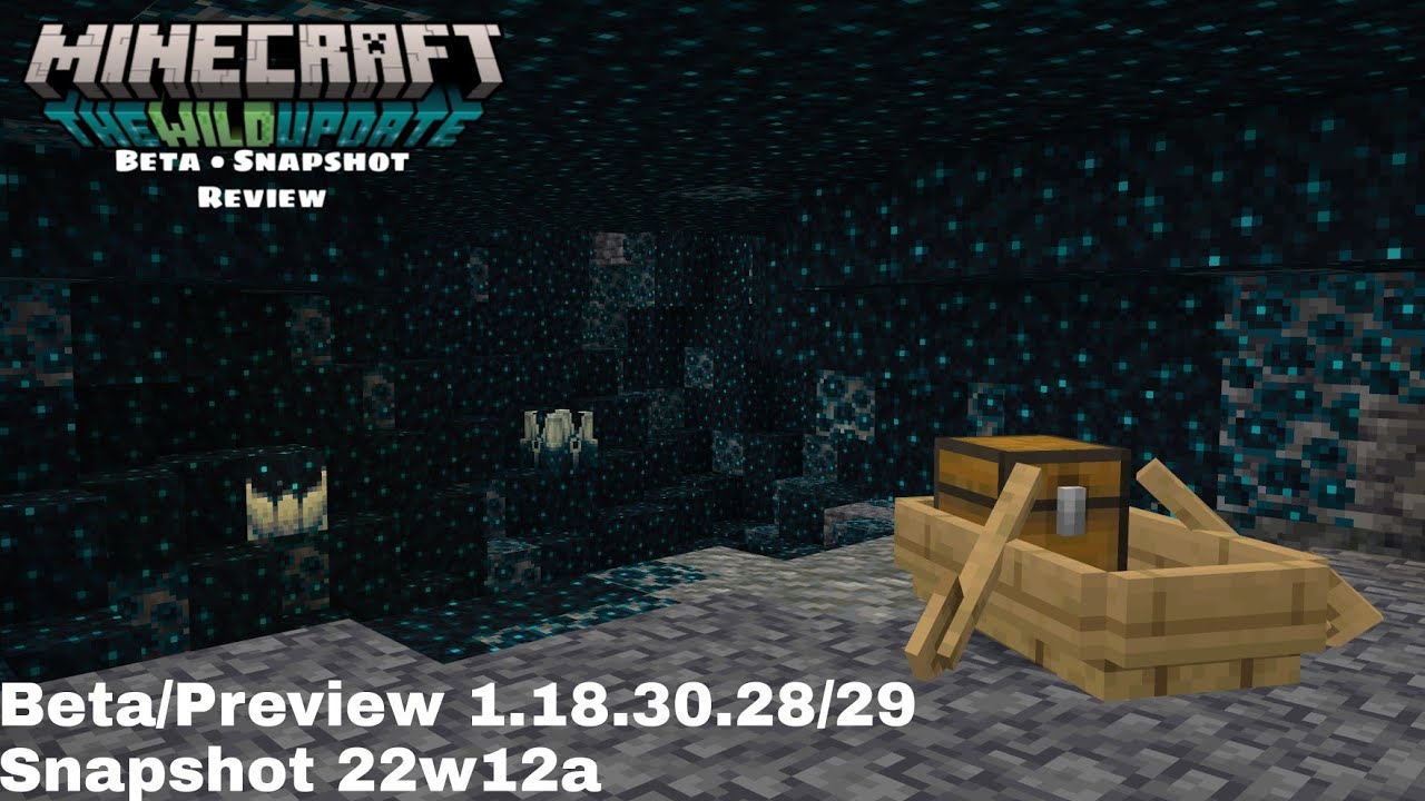 Minecraft Bedrock & Java Edition | Minecraft Beta & Preview - 1.18.30.28/29 & Snapshot 22w12a ...