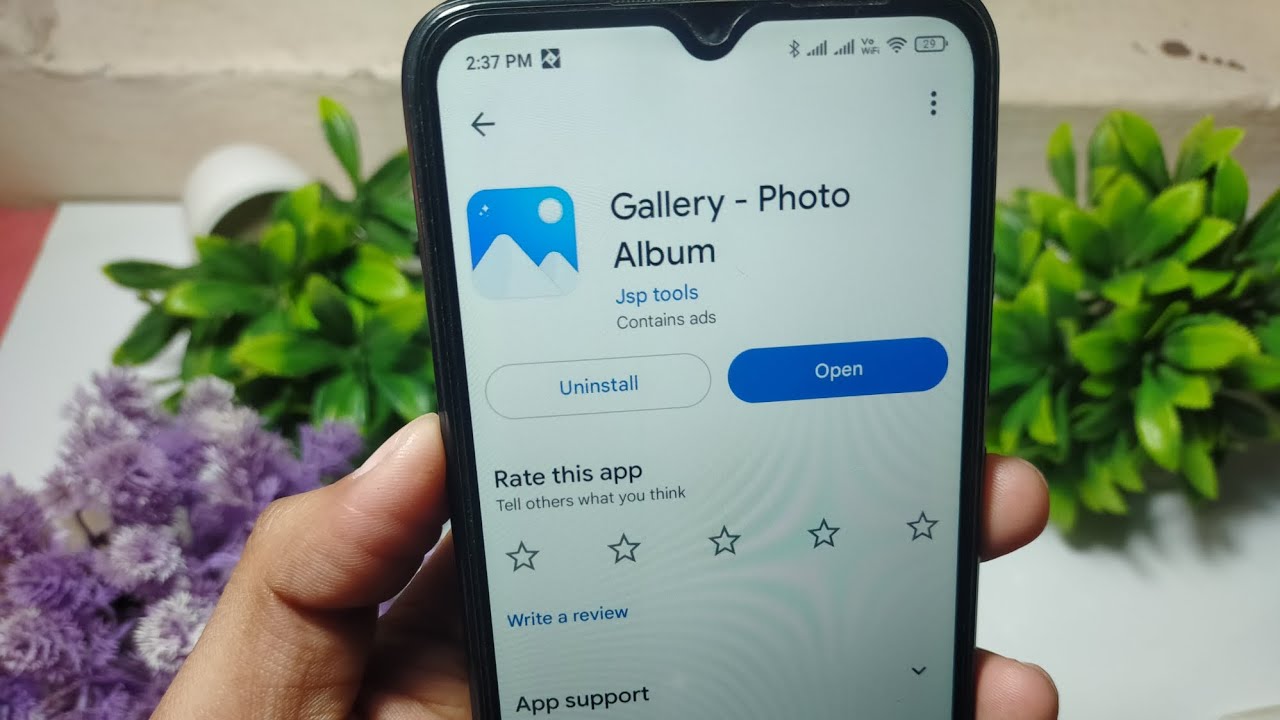 gallery photo album app kaise use kare !! how to use gallery photo ...