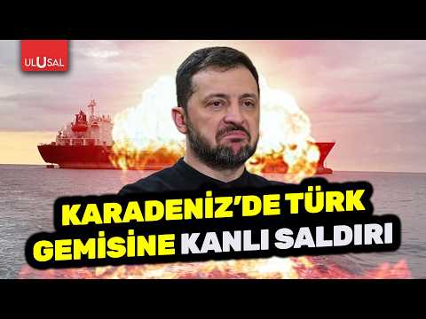 Karadeniz'de Rusya'dan kömür alan Türk gemisi İHA ile vuruldu! 1 kişi hayatını kaybetti