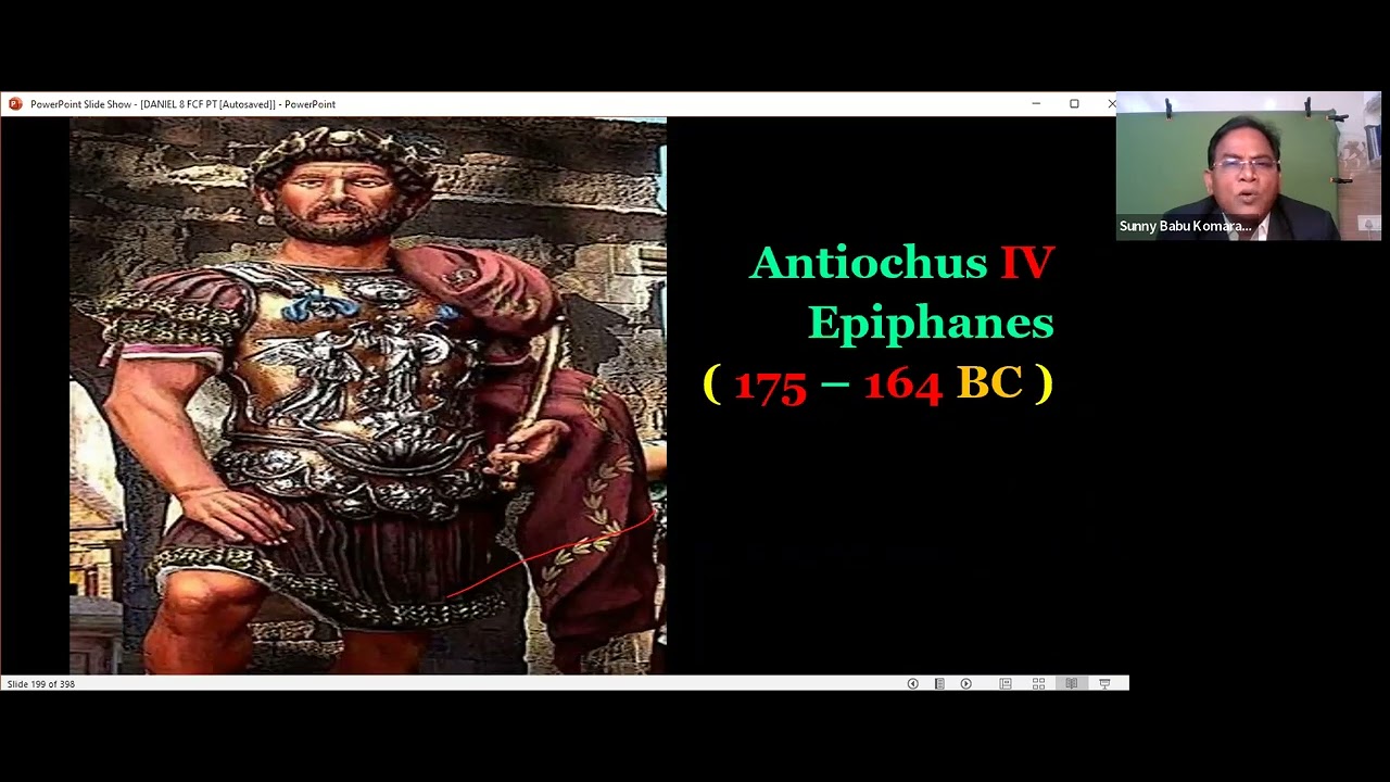 16 The book of Daniel chapter -8 part -3 by PR Elisha Rao ganta on 20 ...