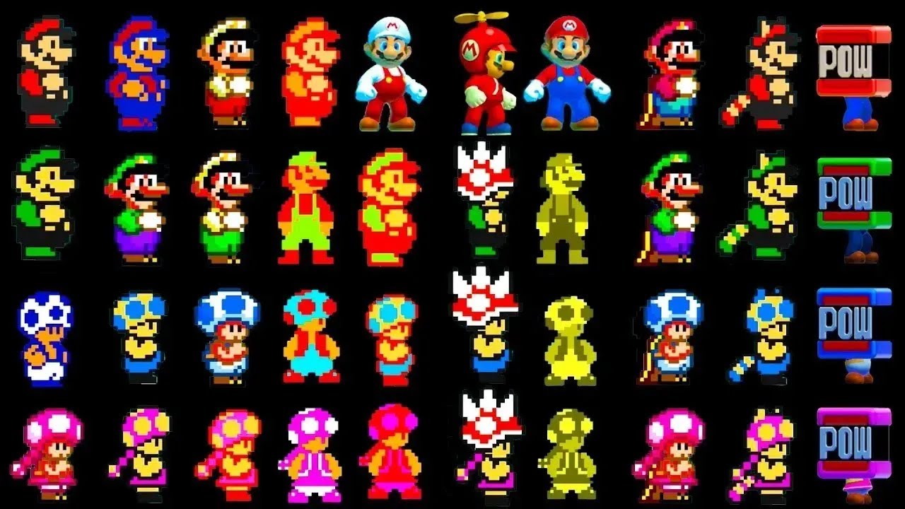 Super Mario Maker 2 - All Power-Ups! (Mario) Full Review! - YouTube