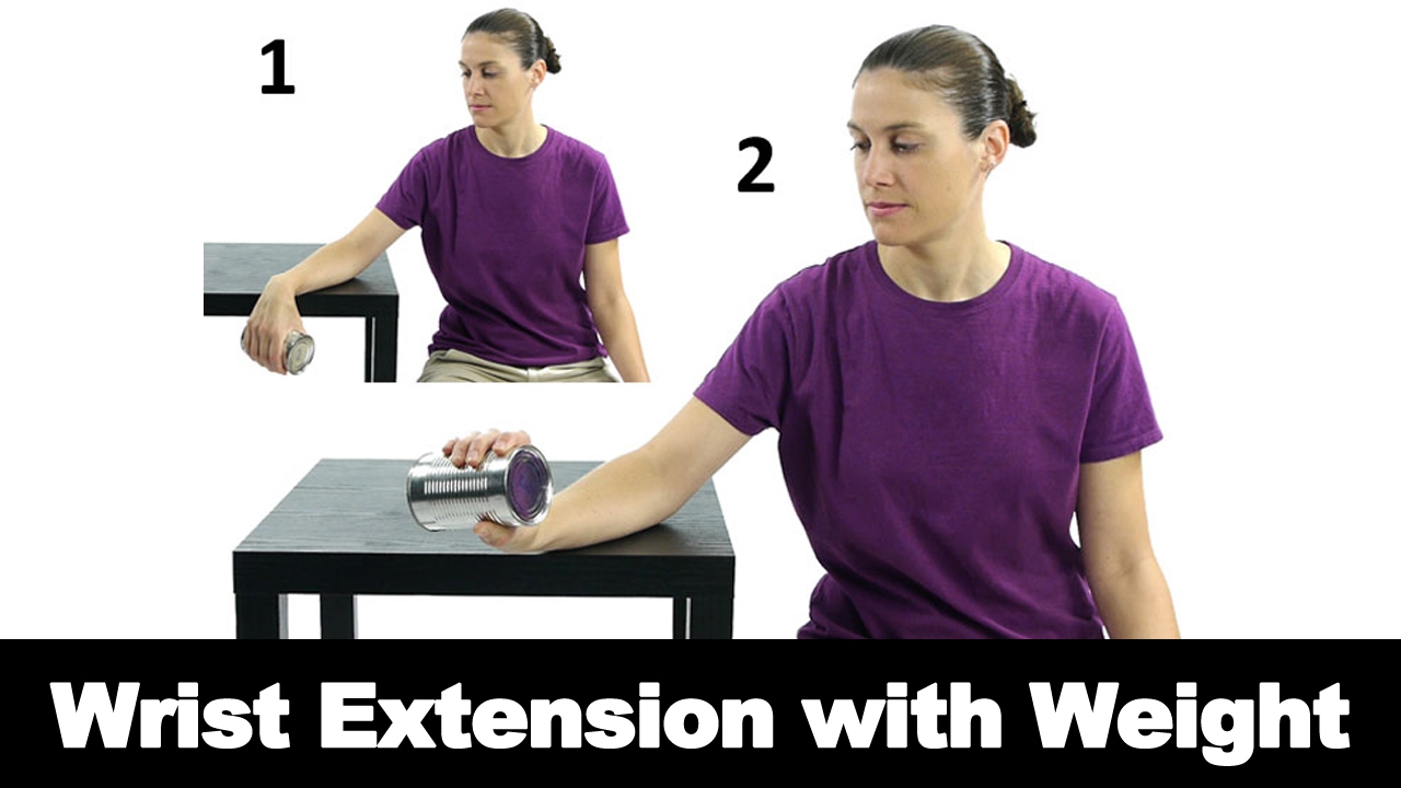 Wrist Extension with Weight - Ask Doctor Jo - YouTube