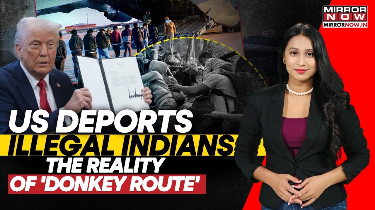 The Deadly Reality Of 'Donkey Route '| How Deported Indian Migrants ...