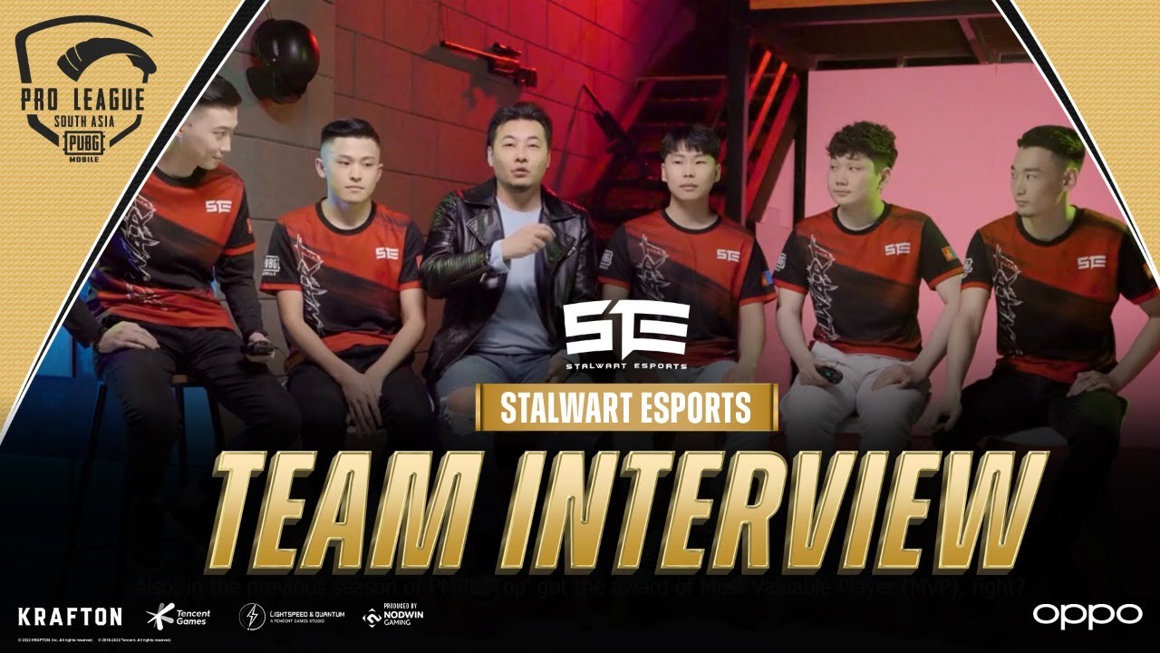 Team Interview- Stalwart Esports | PUBG MOBILE Pro League South Asia ...