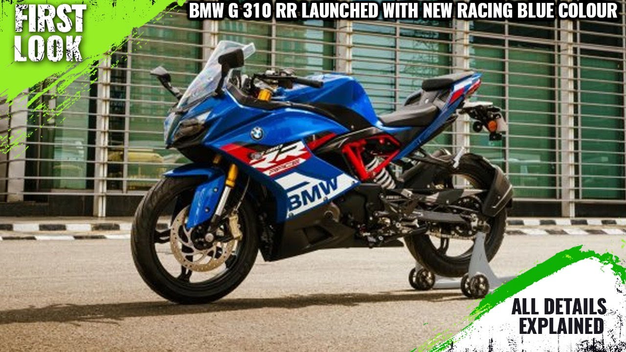 BMW G 310 RR With New Racing Blue Metallic Colour Launched - Explained ...