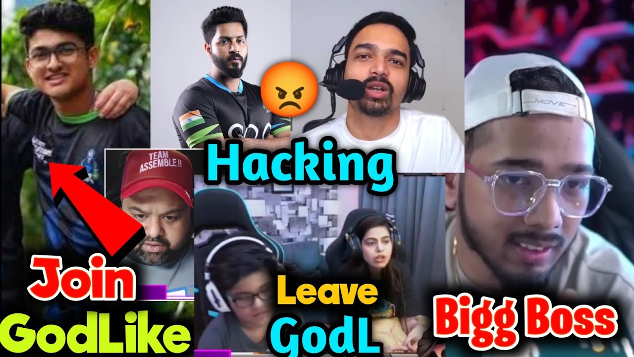 Goblin Join GodLike 😱Mayavi SouL H@cking😡Scout BiggBoss Vivone Leave ...