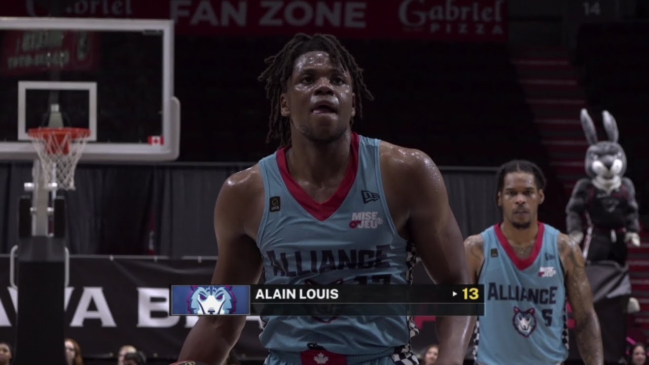 6.2 PG Alain Louis - 14 PTS 4 REB 9 ASS 3STL + GAME WINNING ASSIST vs ...