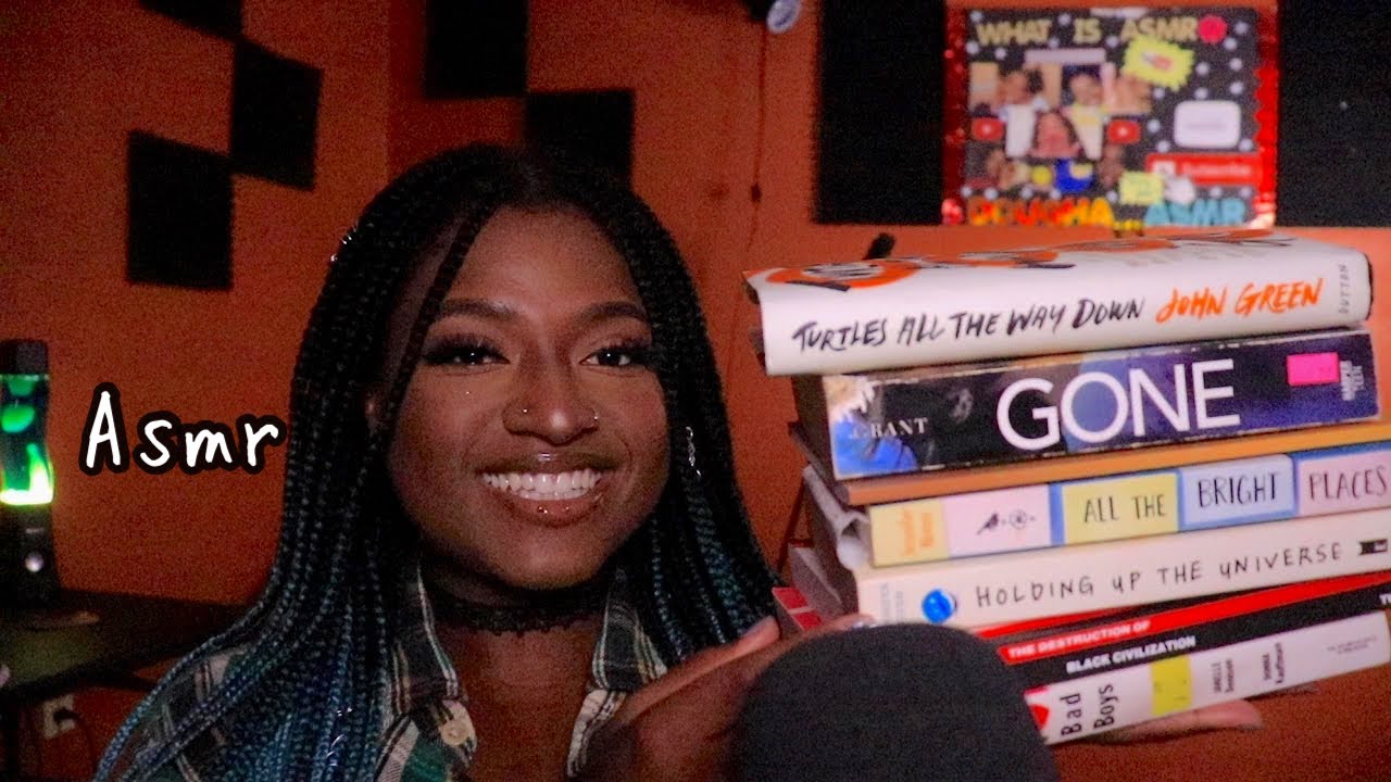 Let's read books in asmr to make you sleepy 📚 - YouTube