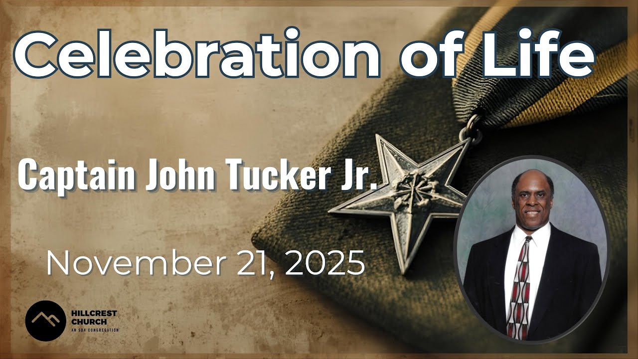Celebration of Life Captain John Tucker Jr. | November 21, 2025 - YouTube