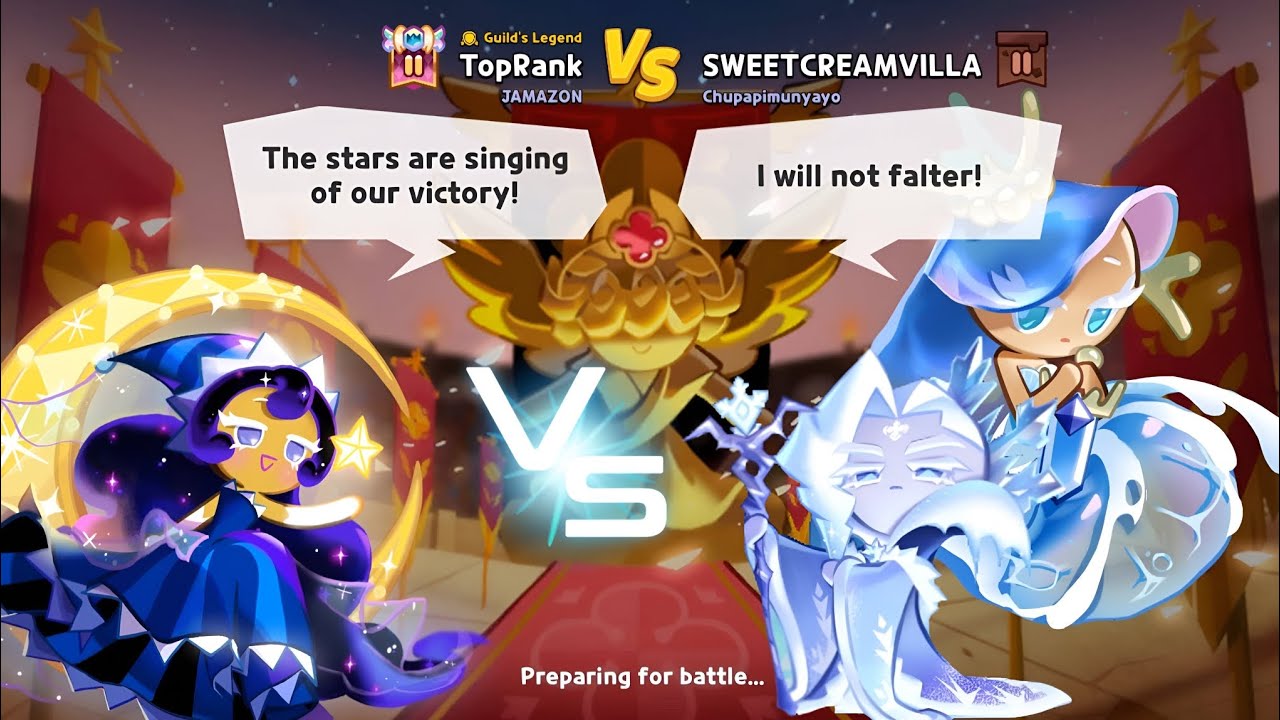 Cookie Run Kingdom: Moonlight Cookie vs Sea Fairy and Frost Queen - YouTube