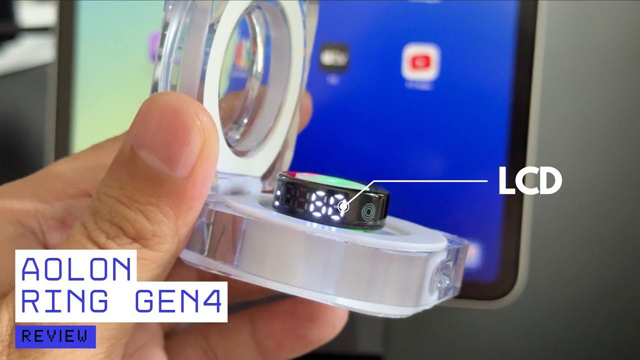 CINCIN PINTAR DENGAN LAYAR? BISA APA AJA? | REVIEW AOLON RING GEN 4 ...