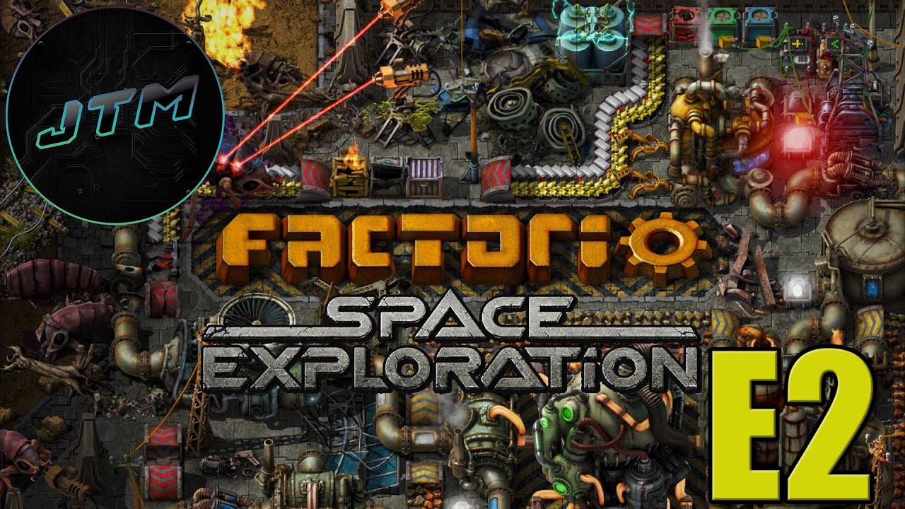 ELECTRICITY! | Factorio: Space Exploration Mod | LETS PLAY E2 - YouTube