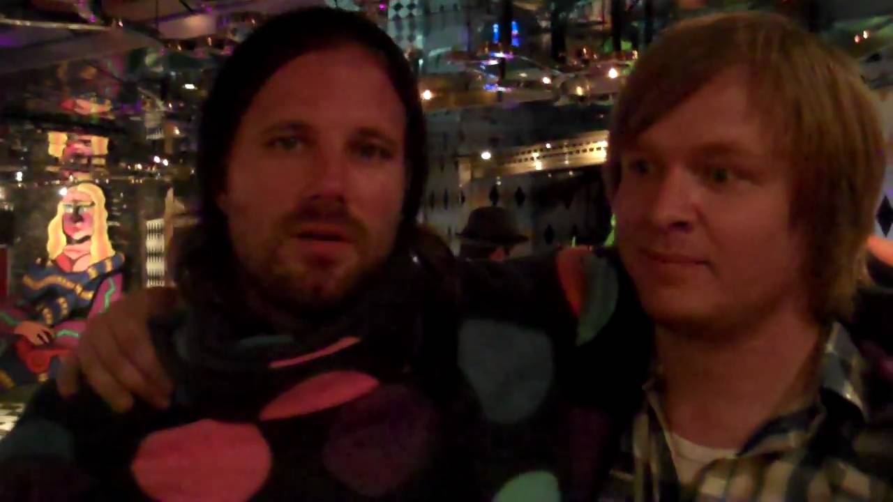 Civil Twilight hanging in the Backstage Artist Lounge with a SLANKET ...