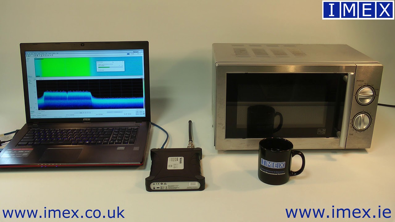 Laptop verses Microwave for 2.4GHz radiated emissions - YouTube
