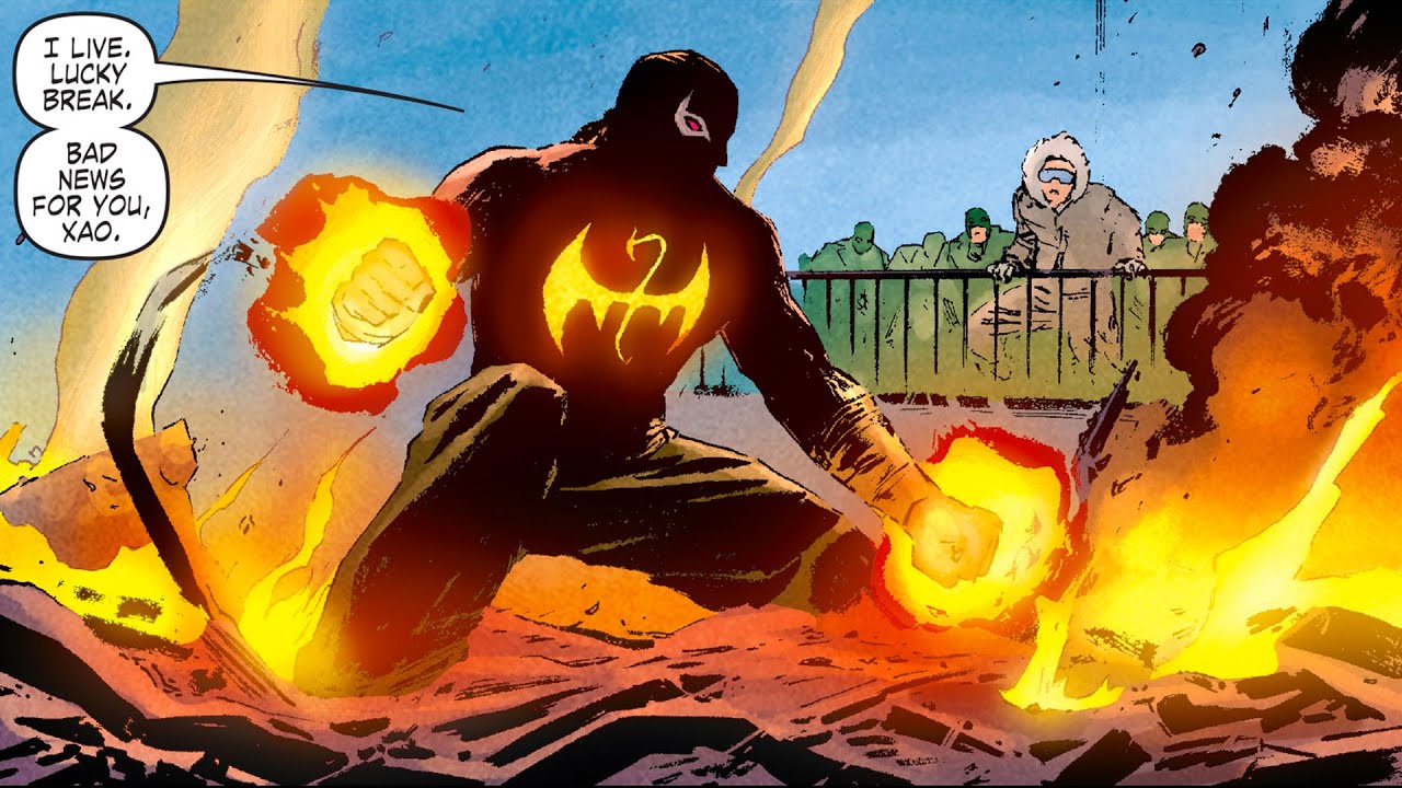 The Iron Fist secret origin - YouTube